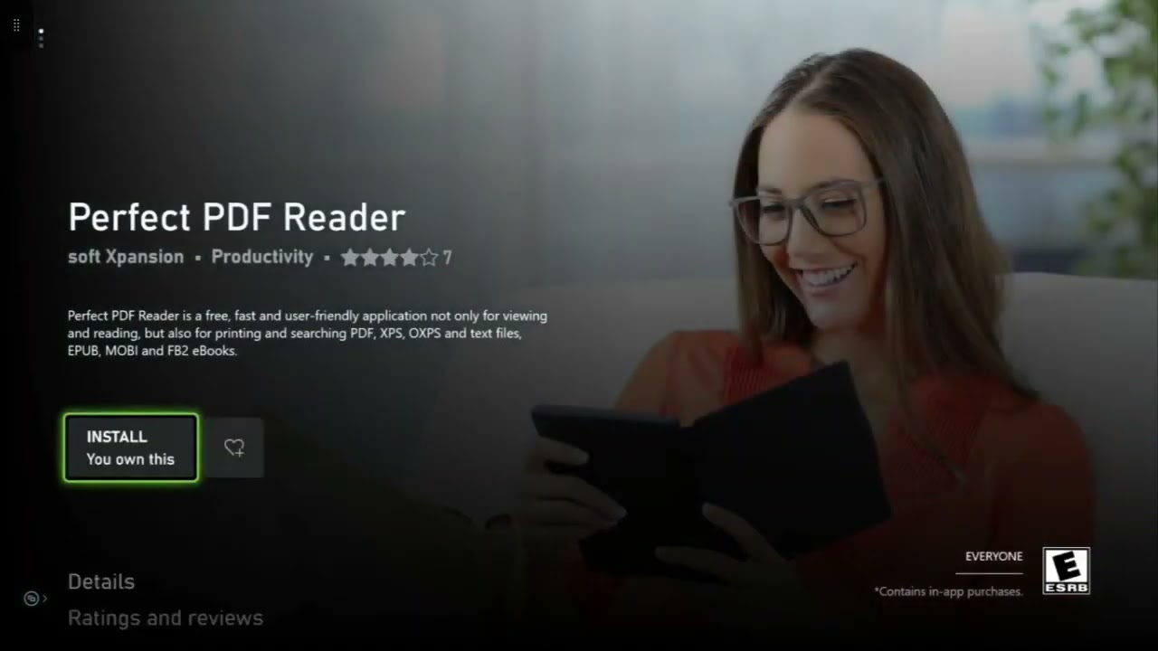 how to read pdf files in xbox one / series s and x 2023