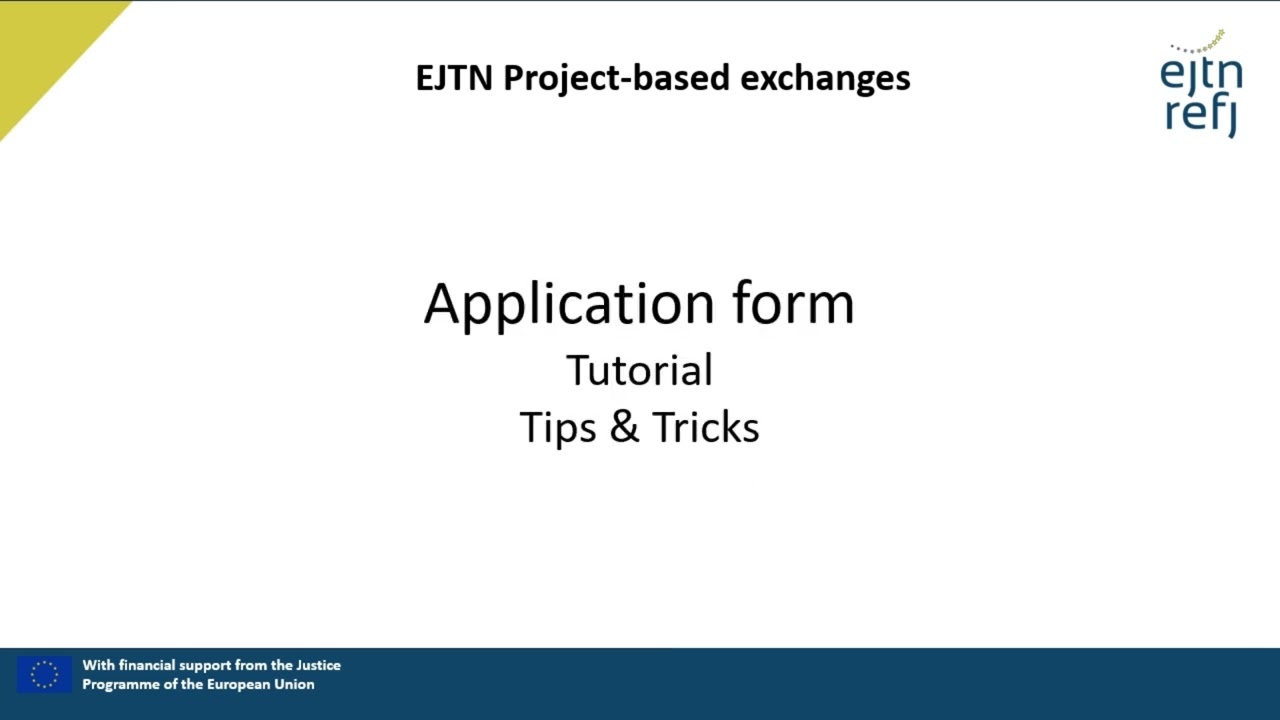 EJTN: Project-based exchanges