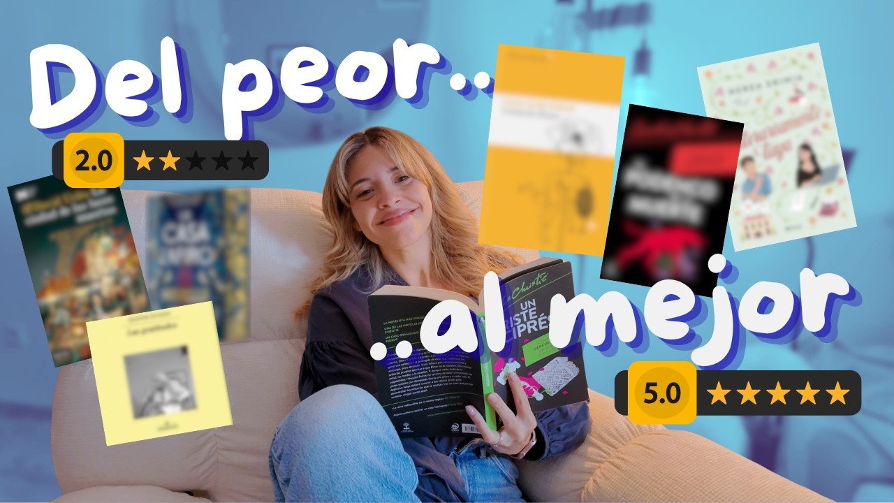 Ranking de mis 16 lecturas de este primer trimestre de 2026