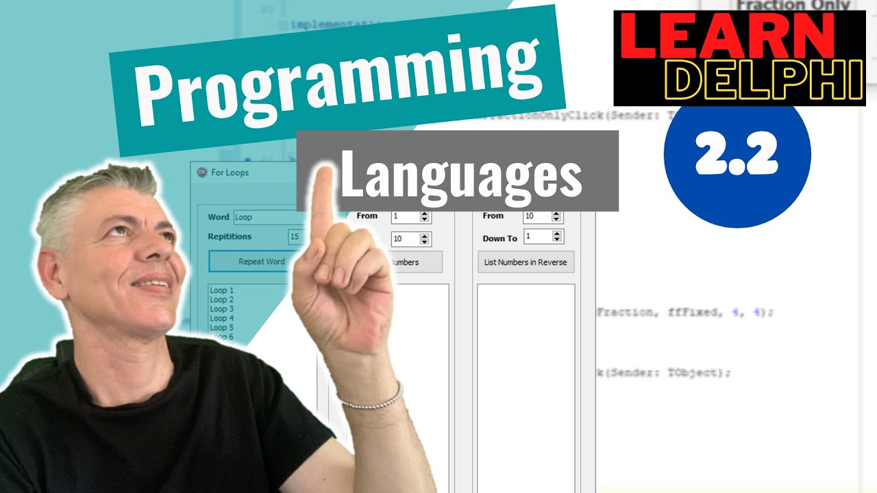 Learn Delphi Programming | Unit 2.2 | Programming Languages