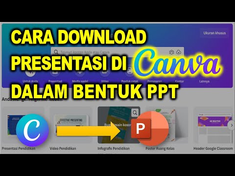 Cara Download Presentasi di Canva dalam Bentuk PPT