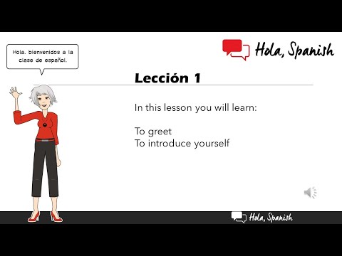Free Course, Level A1.1 (Absolute Beginners) :: HolaSpanishOnline
