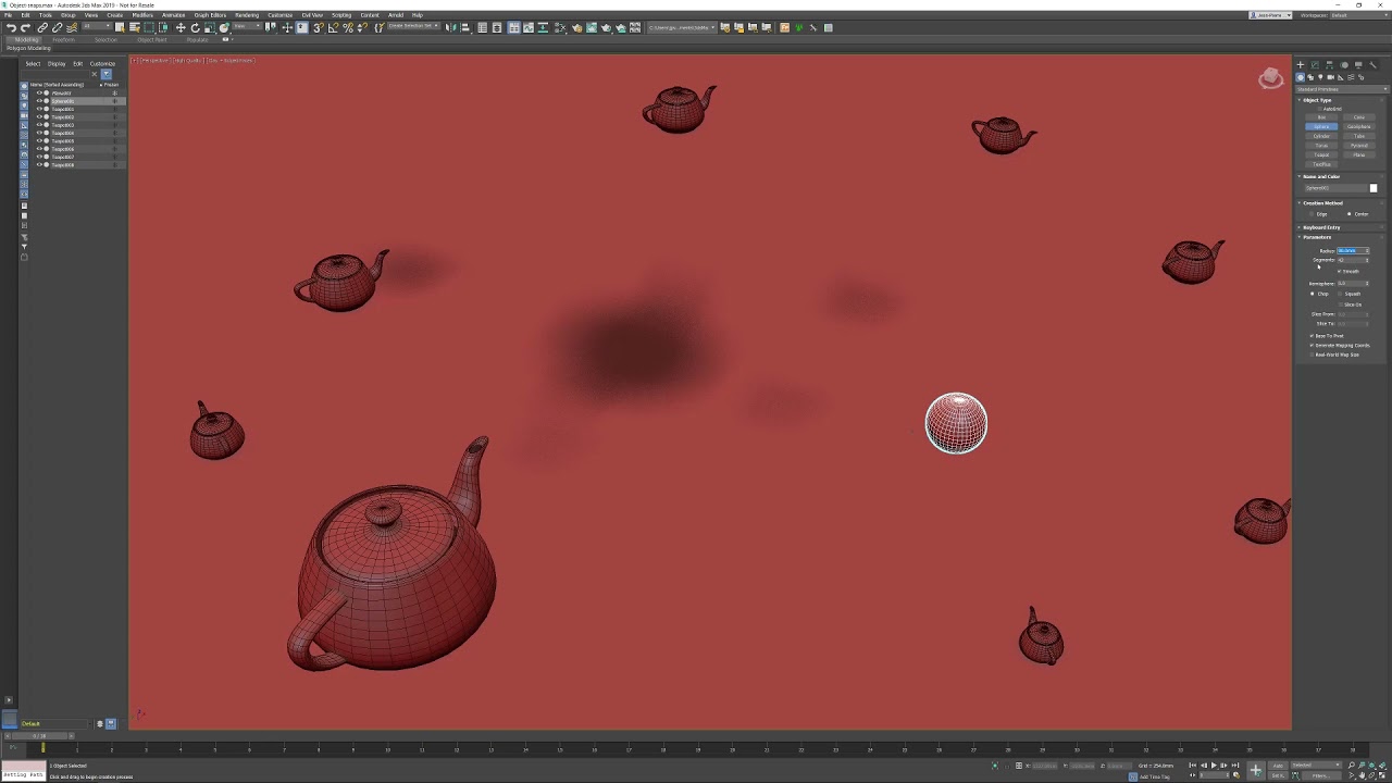 3DS Max - Spinners