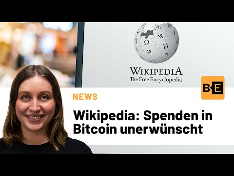Wikipedia: Spenden in Bitcoin unerwünscht