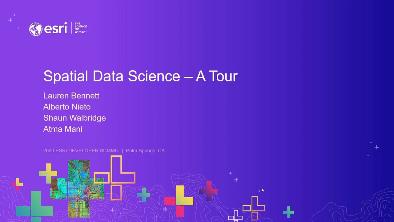 Spatial Data Science - A Tour