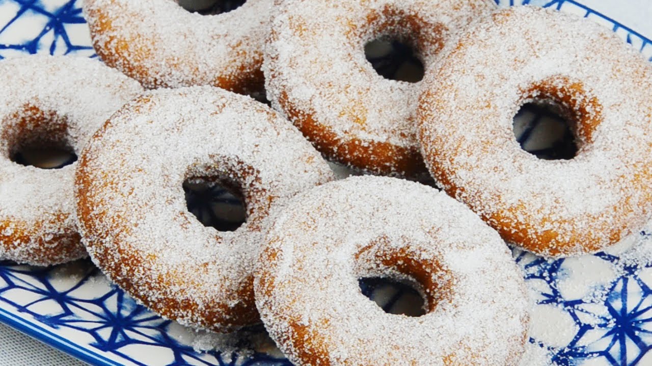 Gluten Free Deep Fried Doughnuts [Dairy Free]