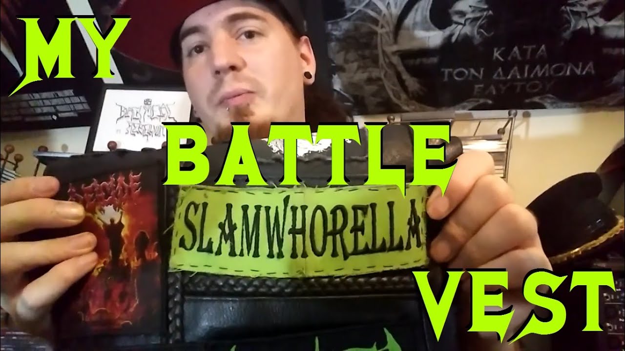 My Leather Battle Vest (Front Half)