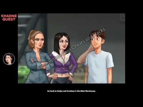 Summertime Saga Katya, Svetlana & Khadne Quest Full Walkthrough