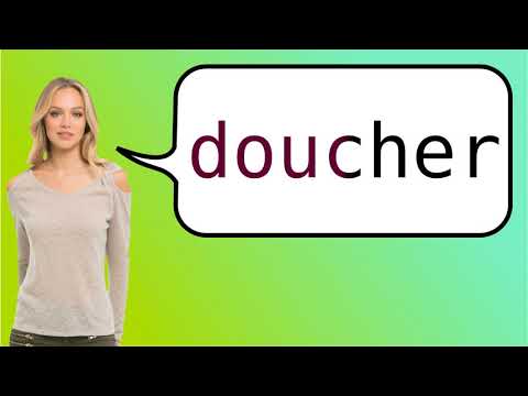 How to say 'shower' in French?