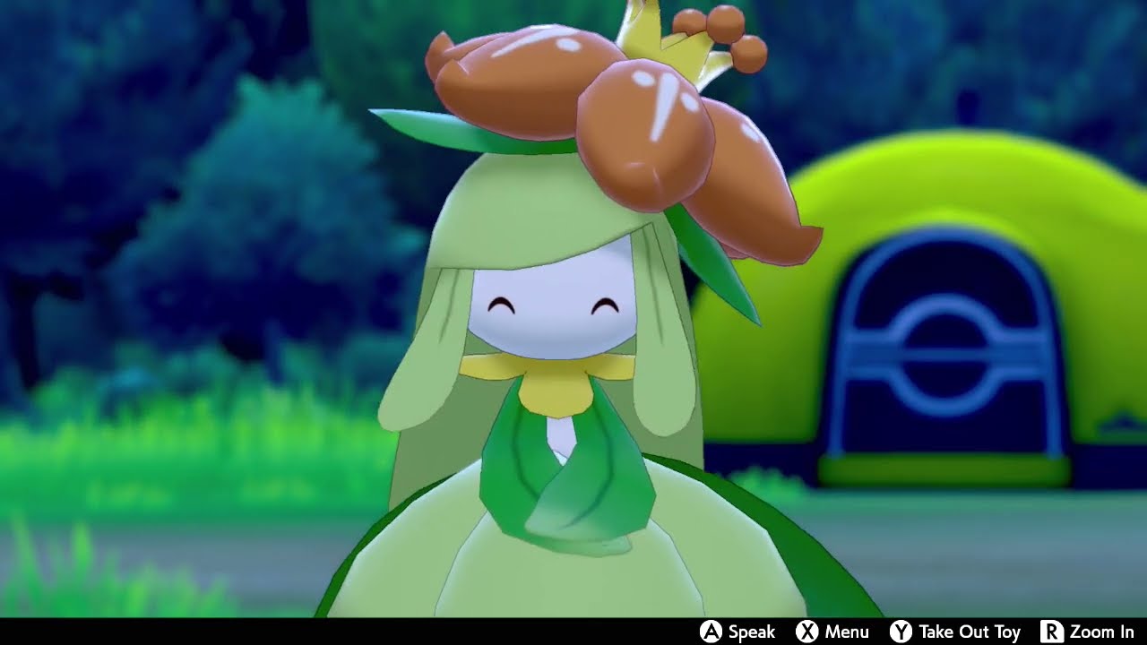 Lilligant In Camp - Pokemon Sword & Shield