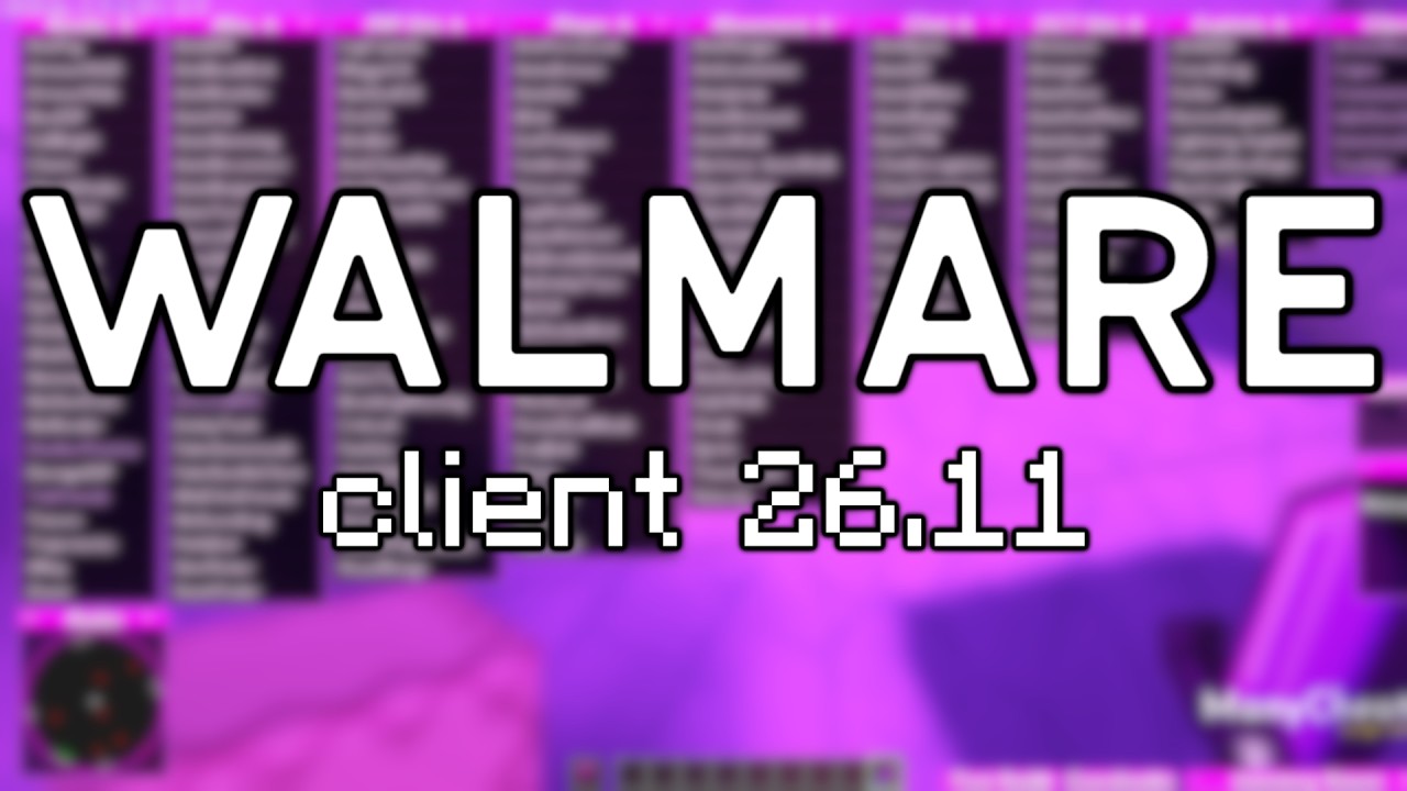 NEW HACK Client for Minecraft Bedrock 26.11 - Developed By Itsme64 | WalMare Client!!!