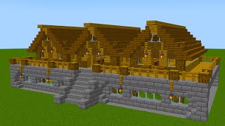 Minecraft: Storage House Tutorial (how to build) - Minecraft Builders