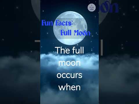 Fun Facts! Full Moons. Did you all catch the full moon last night? #FunFacts #FullMoon