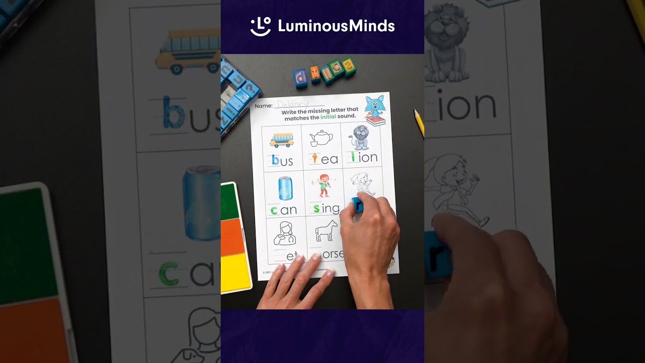 Premium Resource Library for TK - 2nd Grade Teachers | Phoneme Worksheets | Luminous Minds