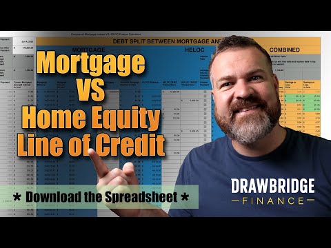 Mortgage VS HELOC: Can a Home Equity Line of Credit save interest?