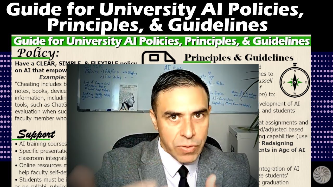 Guide for University AI Policies, Principles, & Guidelines