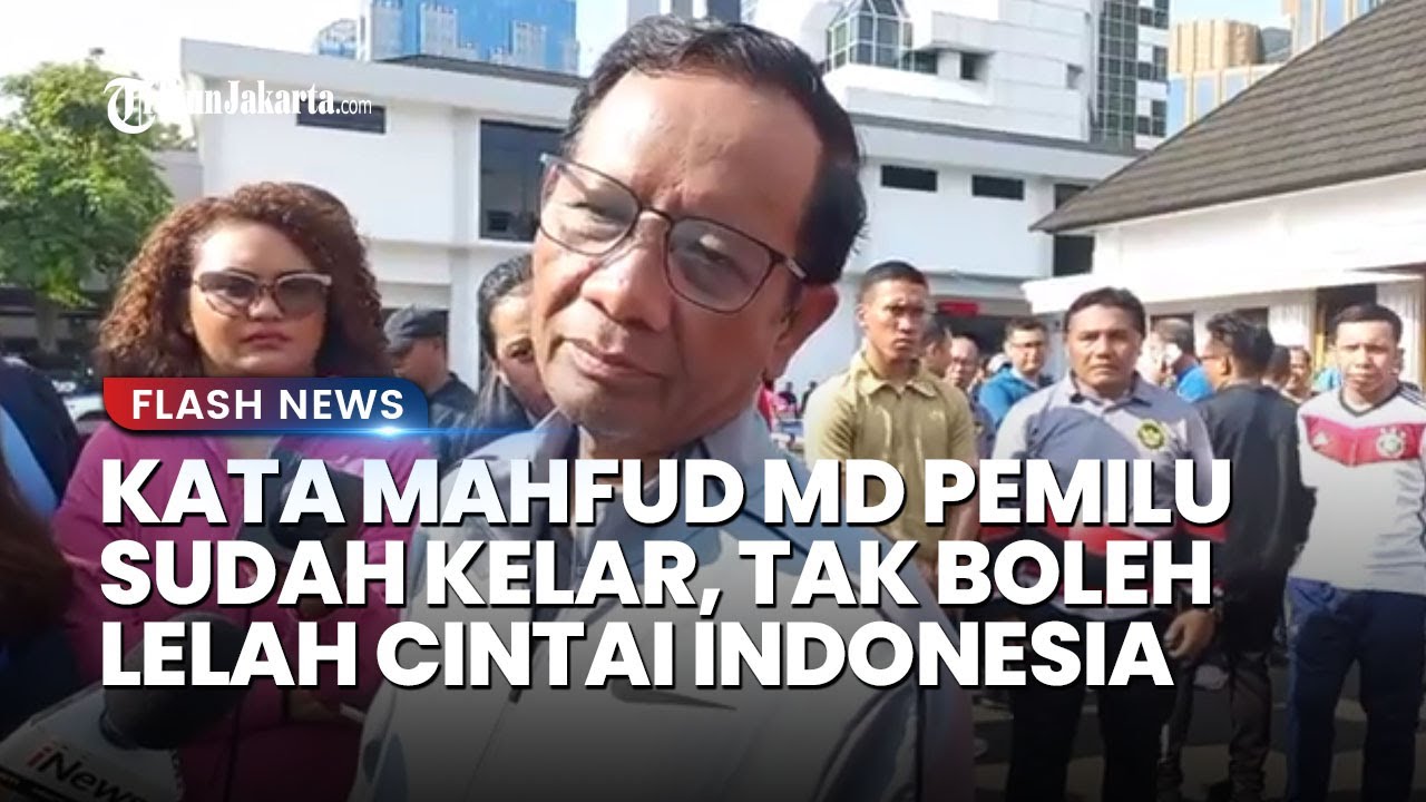 Sikapi Hasil Quick Count! Mahfud MD Buka Suara: Pemilu Telah Selesai ... Sikapi Hasil Quick Count! Mahfud MD Buka Suara: Pemilu Telah Selesai ...