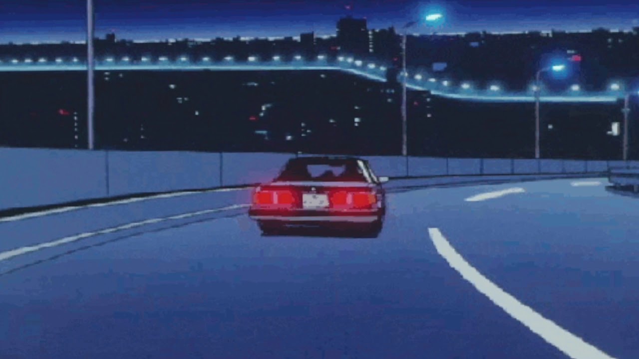 aesthetic anime car shorts loop | youtube shorts | gif loop #shorts