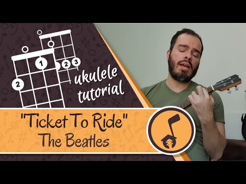 Beatles - Ticket To Ride | Ukulele cover tutorial