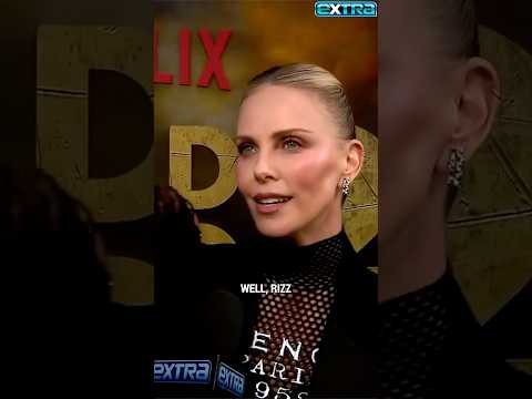 #CharlizeTheron is just a mom trying to understand Gen Z slang! 😆😜