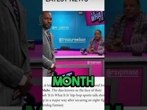 Camron and Mase Signs An 8 Figure Deal With Underdog Fantasy