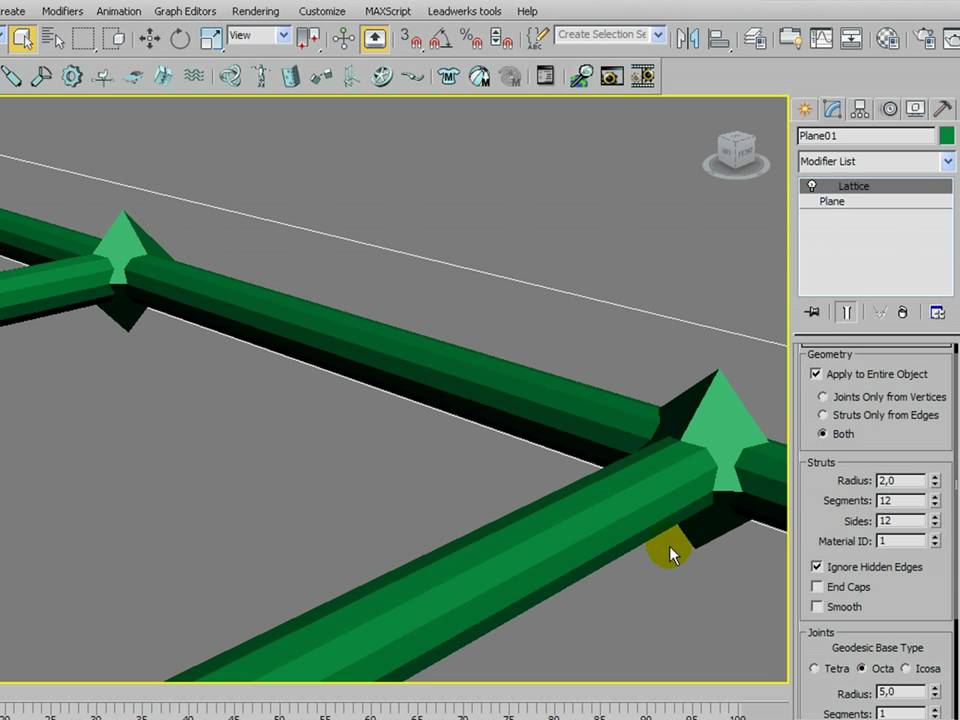 3d Max Modeling tutorial: DNA or Molecular chain