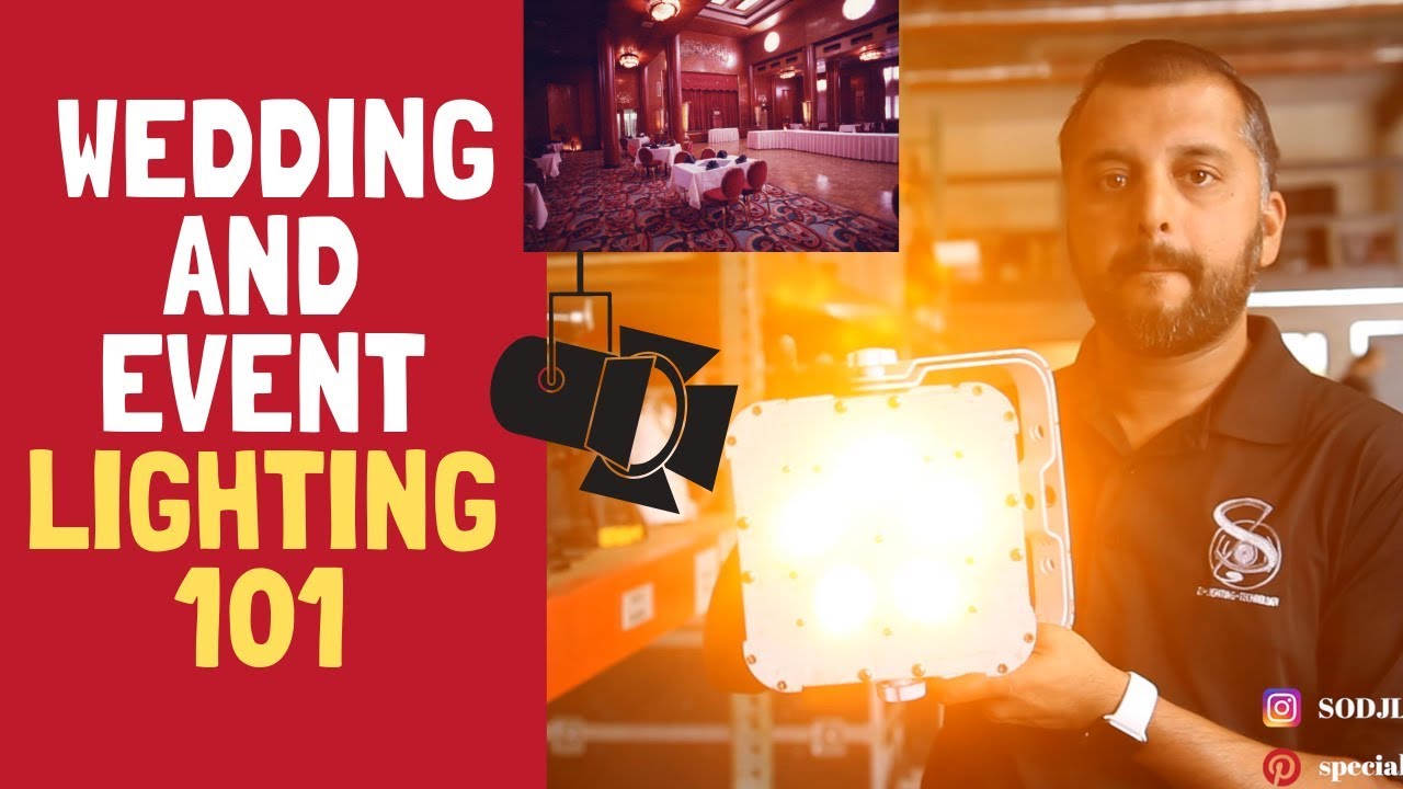 Wedding Lighting Explained