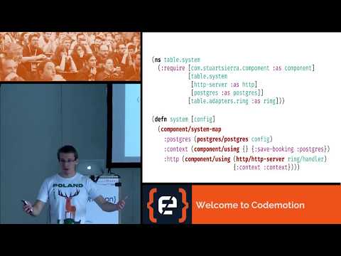 Introducing structure in Clojure - Jan Stepien - Codemotion Milan 2017