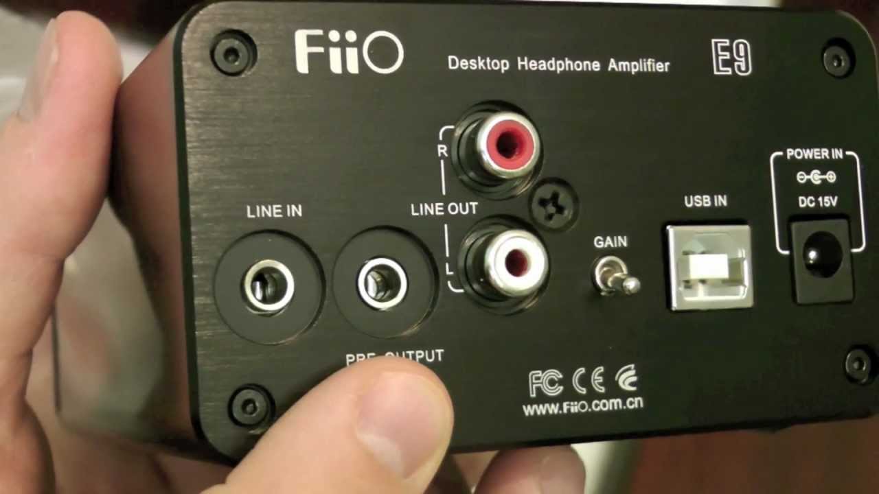Fiio E9 Review - Desktop Headphone Amplifier