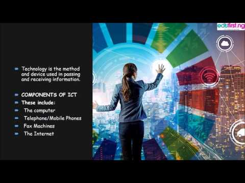 ICT | Basic science | JSS2 | 1st term