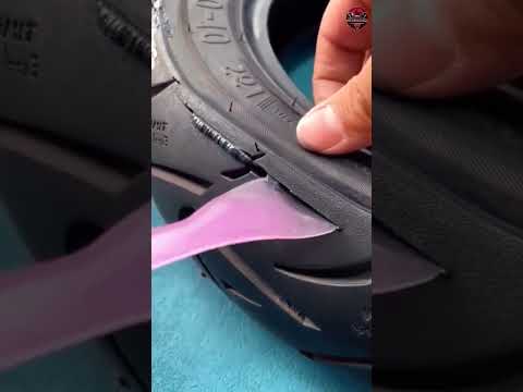 ⚫bike tyre cut/puncture repair cream| #youtubeshorts