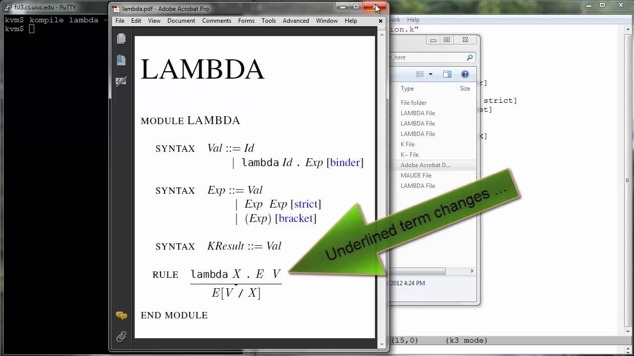 K Tutorial 1, Lesson 4