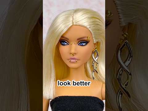 Fixing Barbie’s Nose Bridge Piercing…