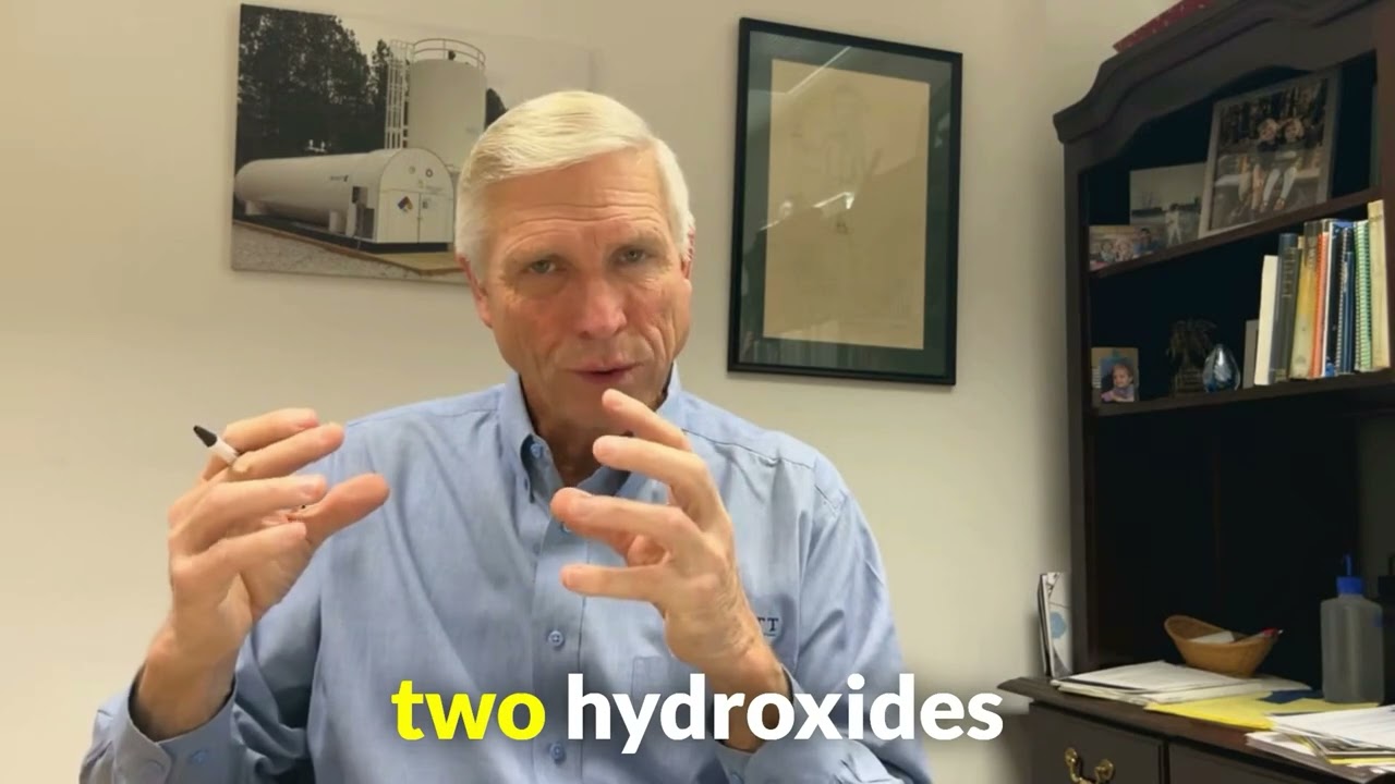 Calcium Hydroxide formula - Ca(OH)2