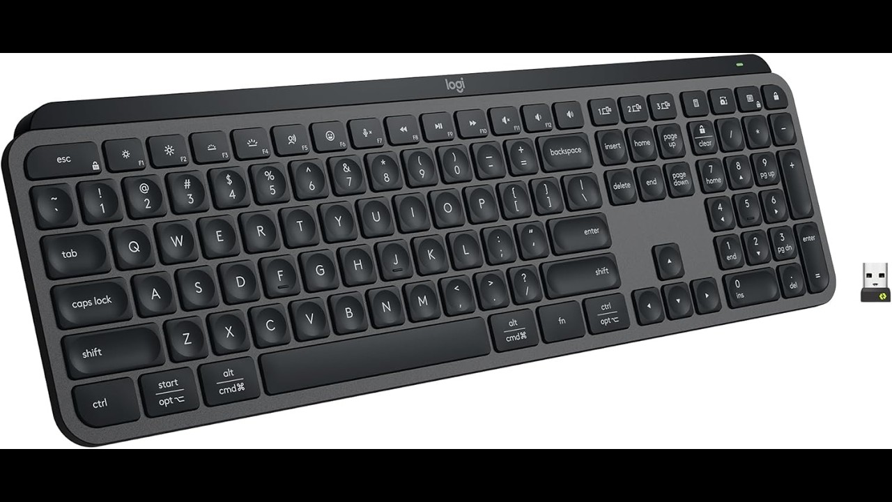 Logitech MX Keys S Wireless Keyboard Review | Quiet, Precise, Backlit Typing