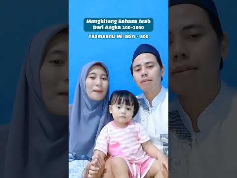 Menghitung angka bahasa arab 100 sampai 1000#shorts #short