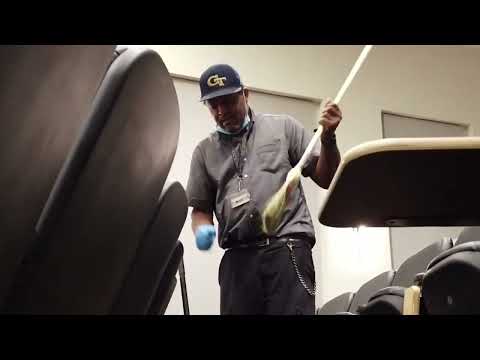 The daily life of a Ga Tech custodian