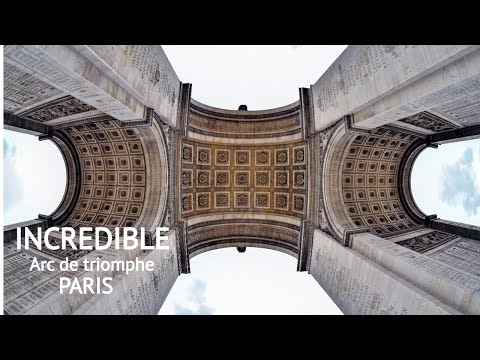 Arc de triomphe,The first longest monument in the world,Where they celebrate 31st night,English sub.