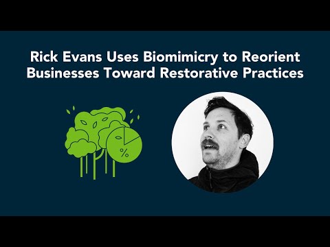 Rick Evans Uses Biomimicry to Reorient Businesses Toward Restorative Practices