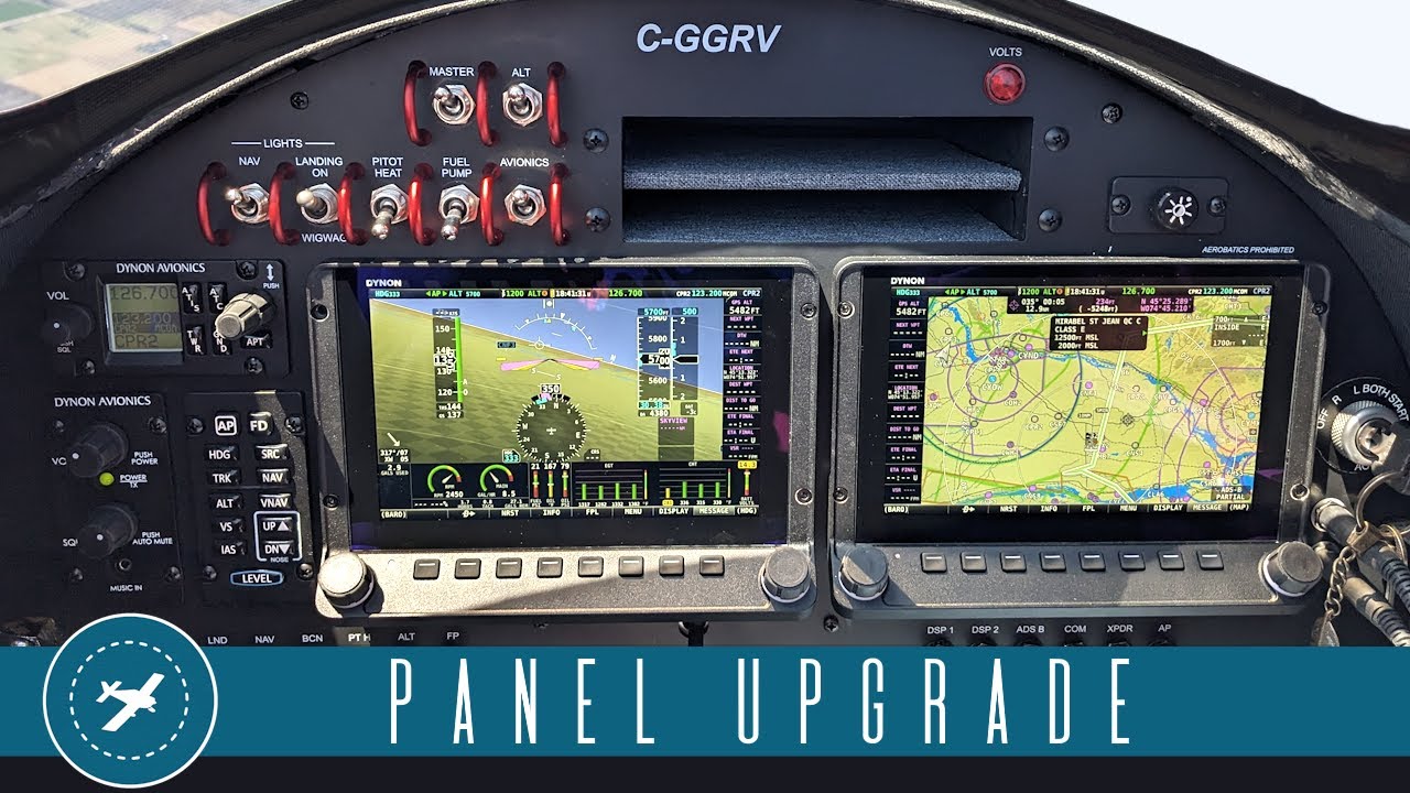 Aviation: Vans RV Aircraft - Upgrading Your Instrument Panel