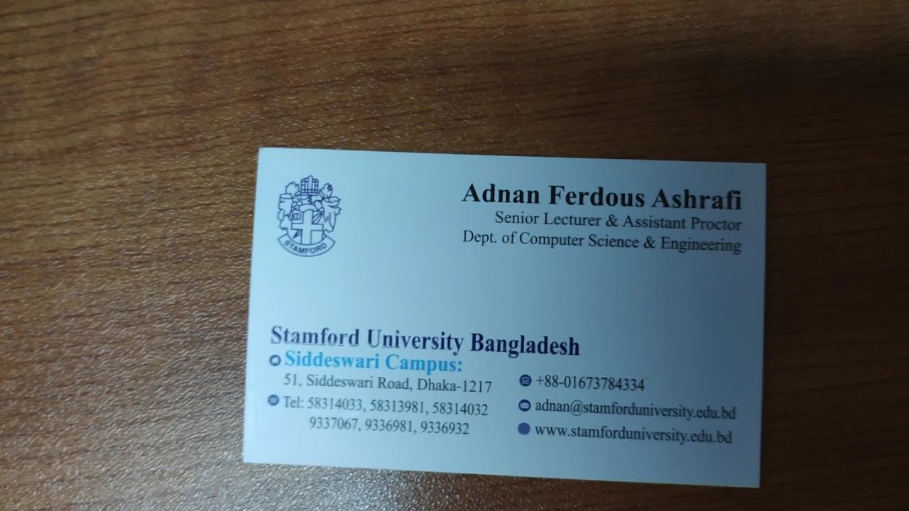 Business Card Recognition | Python