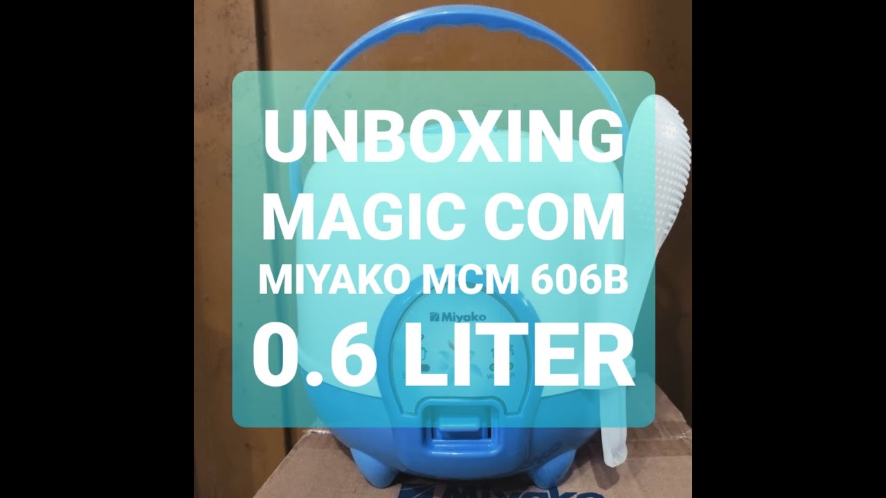 UNBOXING Magic Com Mungil MIYAKO MCM-606B (0.6 Liter) #Short #Magiccom #Miyako #Ricecooker