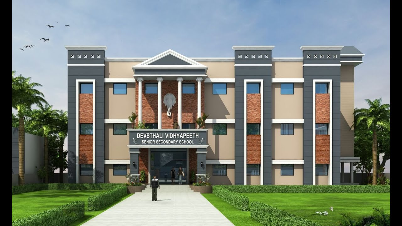 Modern school building design | School Exterior Design | school building design