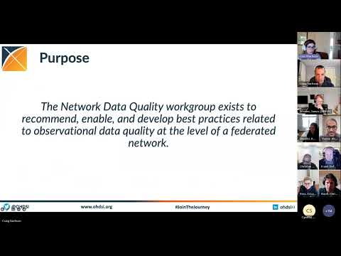 Network Data Quality Workgroup 2024 OKRs