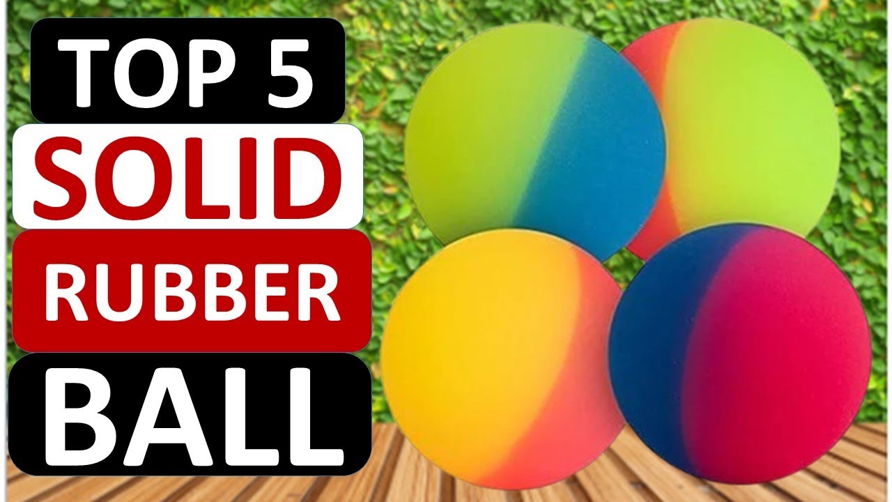 Top 5 Best Solid Rubber Ball in 2025 on AliExpress