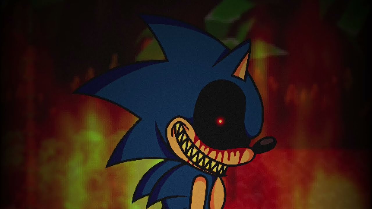 Sonic.exe Speedpaint (Redrawing)