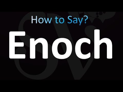 How to Pronounce Enoch? (BIBLE)