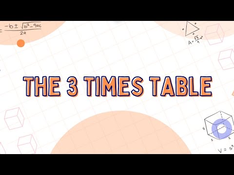 The 3 Times Table