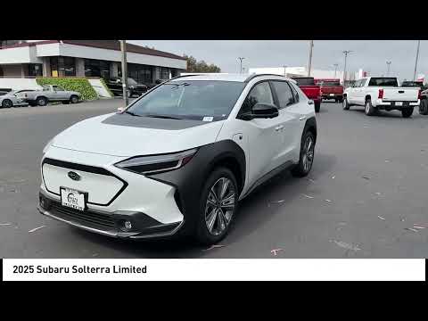 Santa_Cruz Subaru Dealer Dealership Guarantee 2025 Subaru Solterra Cosmic White Limited Nissan Deal