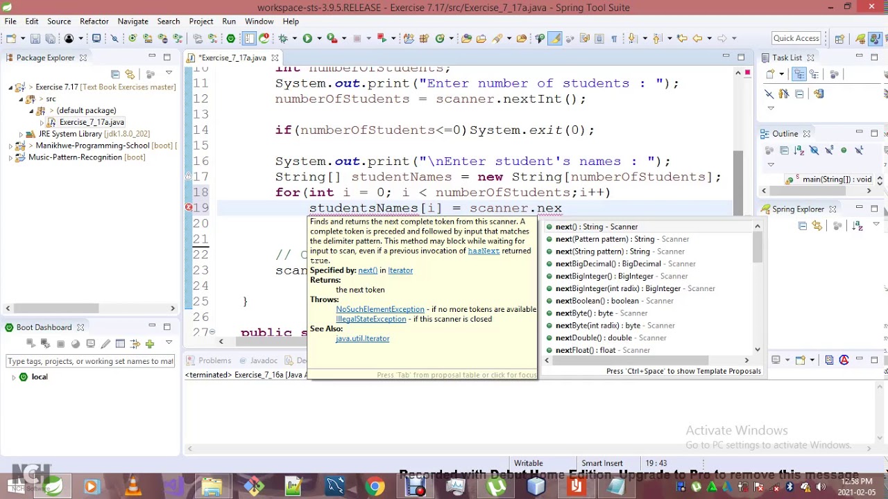 Introduction To Java Programming   Exercise 7 17a